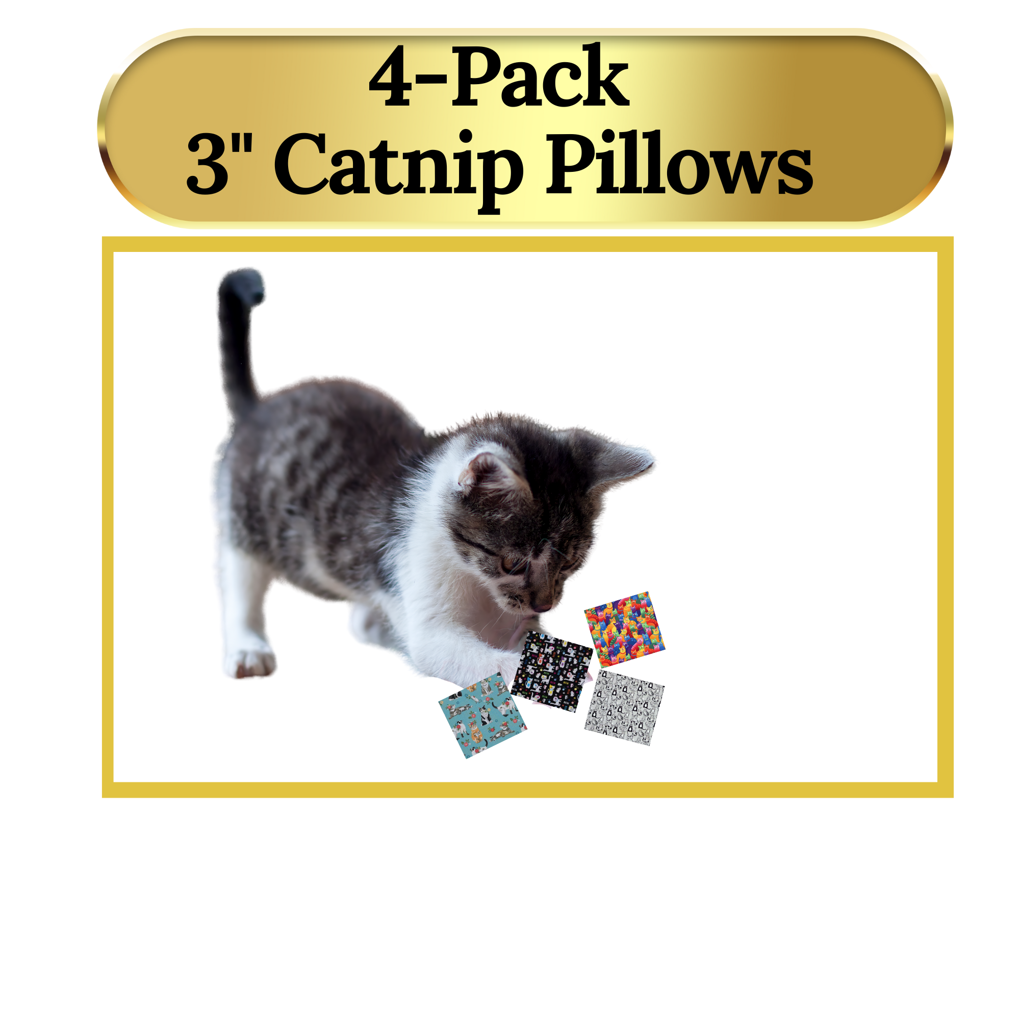 Home & Living :: Pets :: Pet Toys :: Pack of four 3" Natural Mini ...